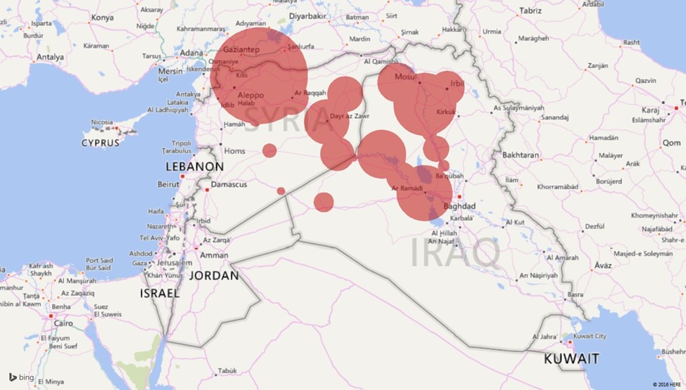 Airstrike Trends: August 2016 | Wilson Center