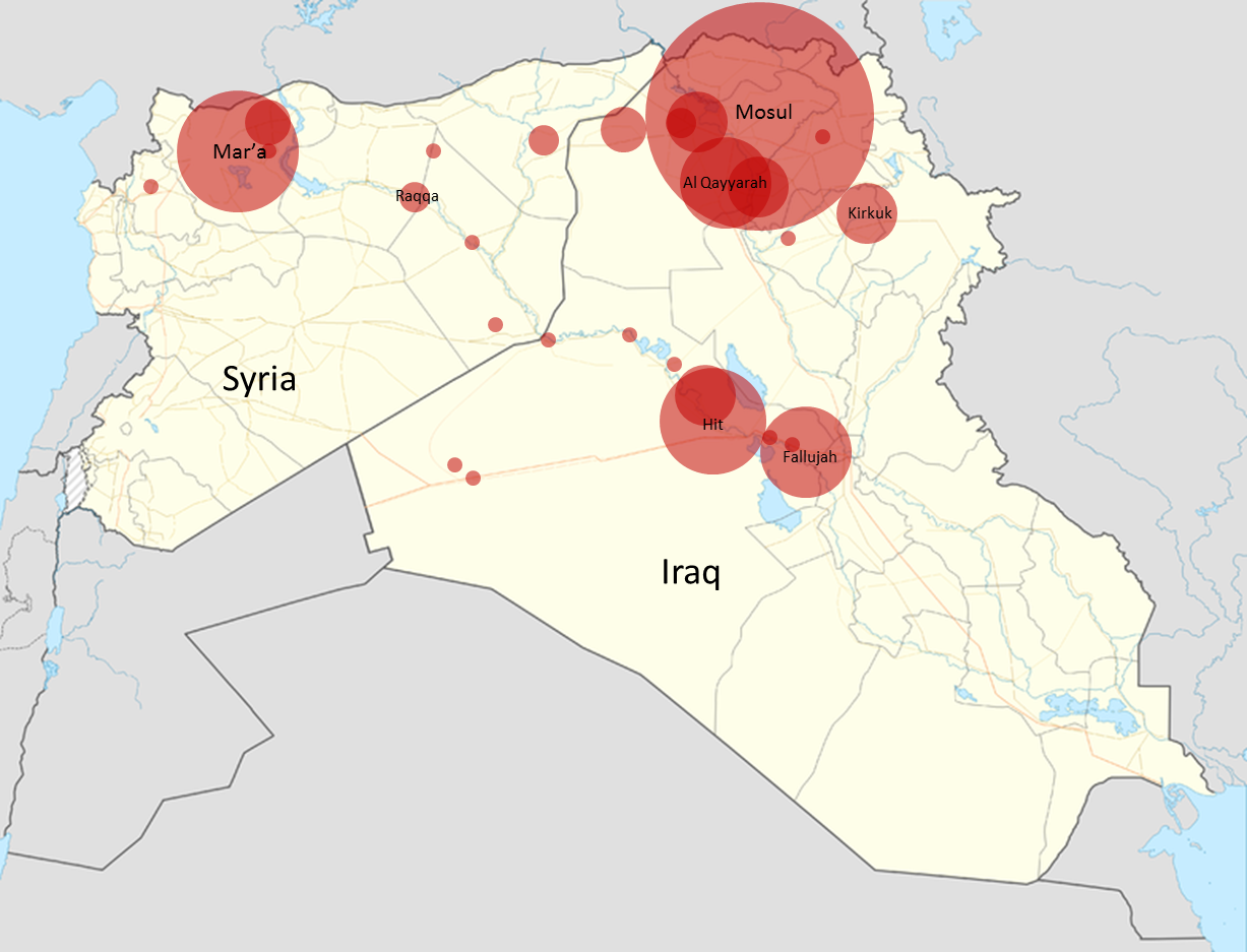 Airstrike Trends: April 2016 | Wilson Center