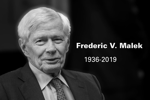 The Wilson Center Mourns the Passing of Board Chairman Frederic V ...