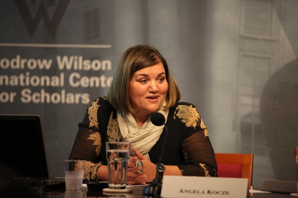 Ion Ratiu Democracy Awardee, Angela Kocze, Speaks for VOA's Press ...