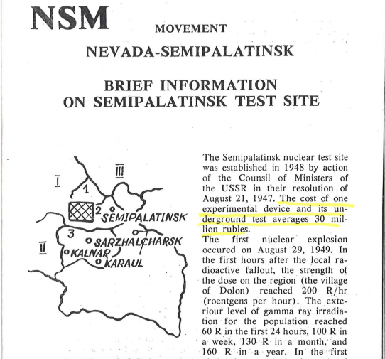 The Nevada-Semipalatinsk Movement and the International Citizens ...