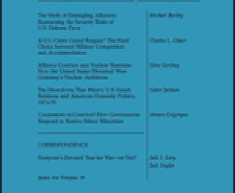 Charles Glaser | Wilson Center
