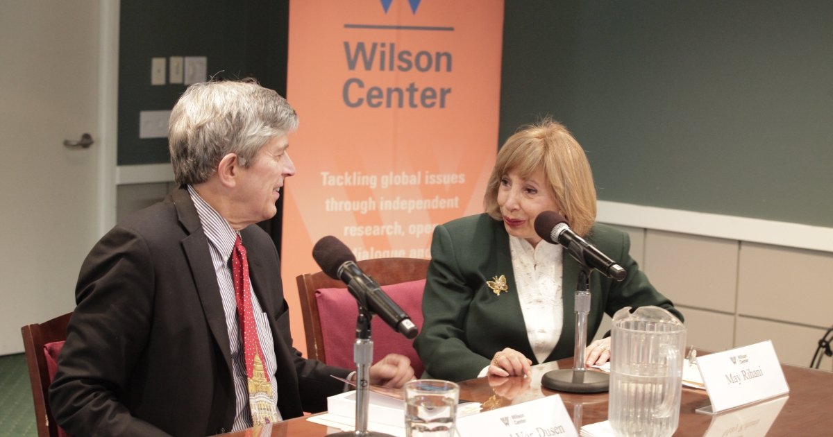 A Conversation with May Rihani | Wilson Center
