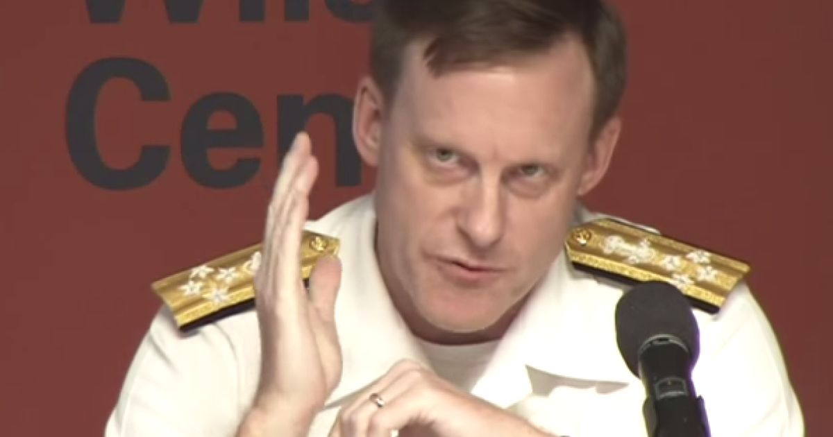 Briefing with Admiral Michael Rogers, Commander of U.S. Cyber Command ... Briefing with Admiral Michael Rogers, Commander of U.S. Cyber Command ...