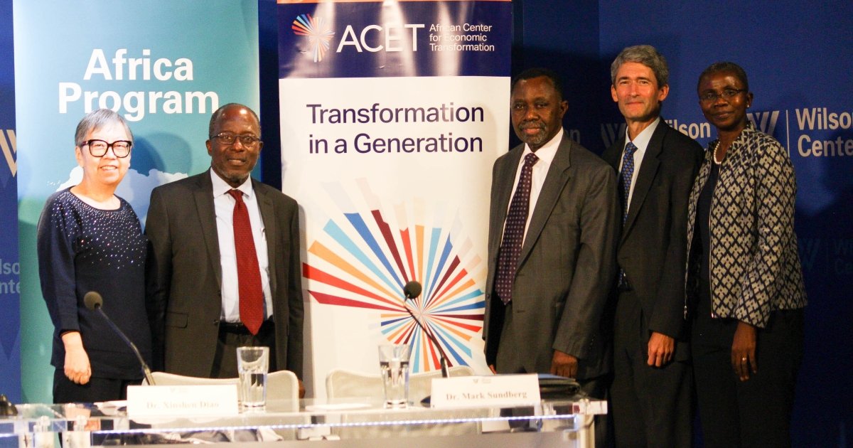 Launch of the African Transformation Report 2017: Agriculture Powering ...