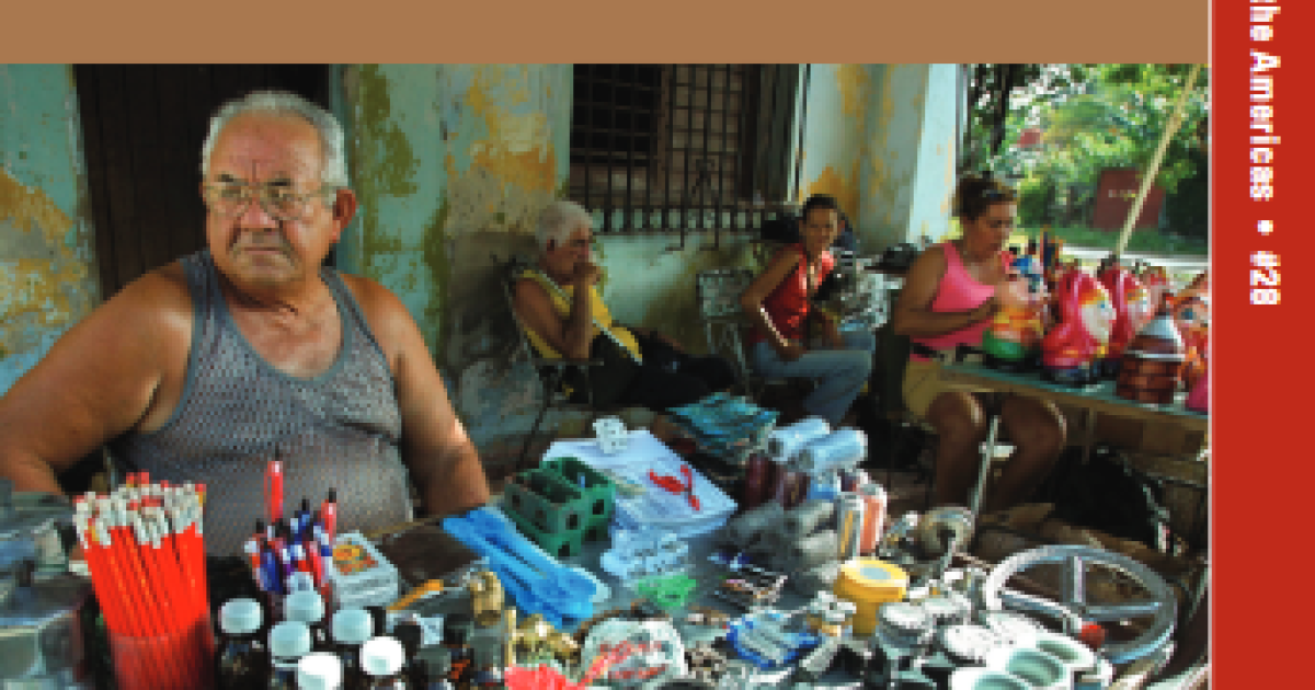 The Cuban Economy: Recent Trends (No. 28) | Wilson Center