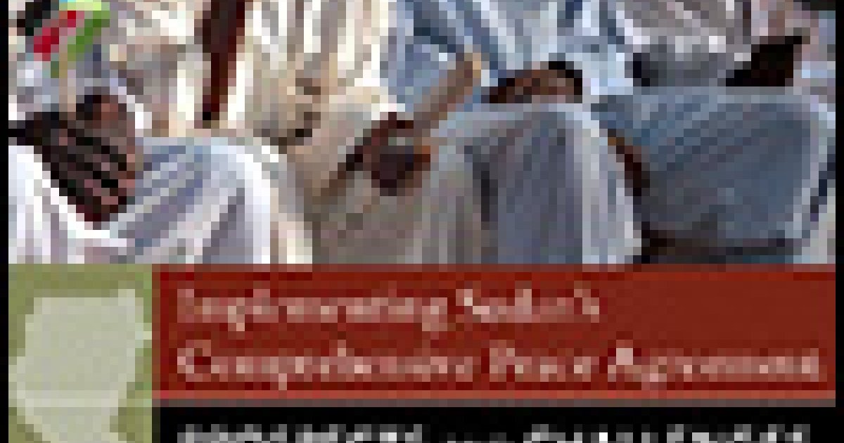 Implementing Sudan's Comprehensive Peace Agreement; Prospects and ...