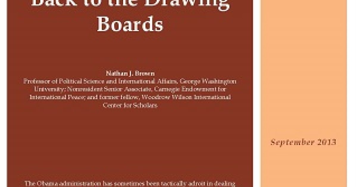 Back to the Drawing Boards | Wilson Center
