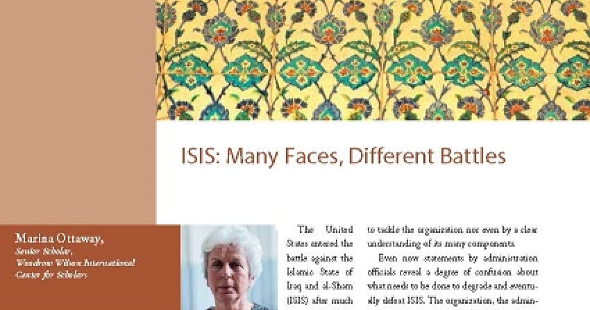 ISIS: Many Faces, Different Battles | Wilson Center