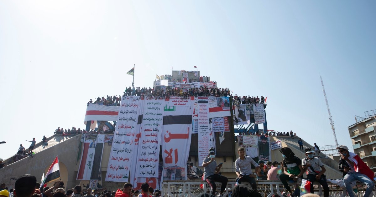 Third Anniversary of Tishreen Protests: Young Iraqis Take to the ...