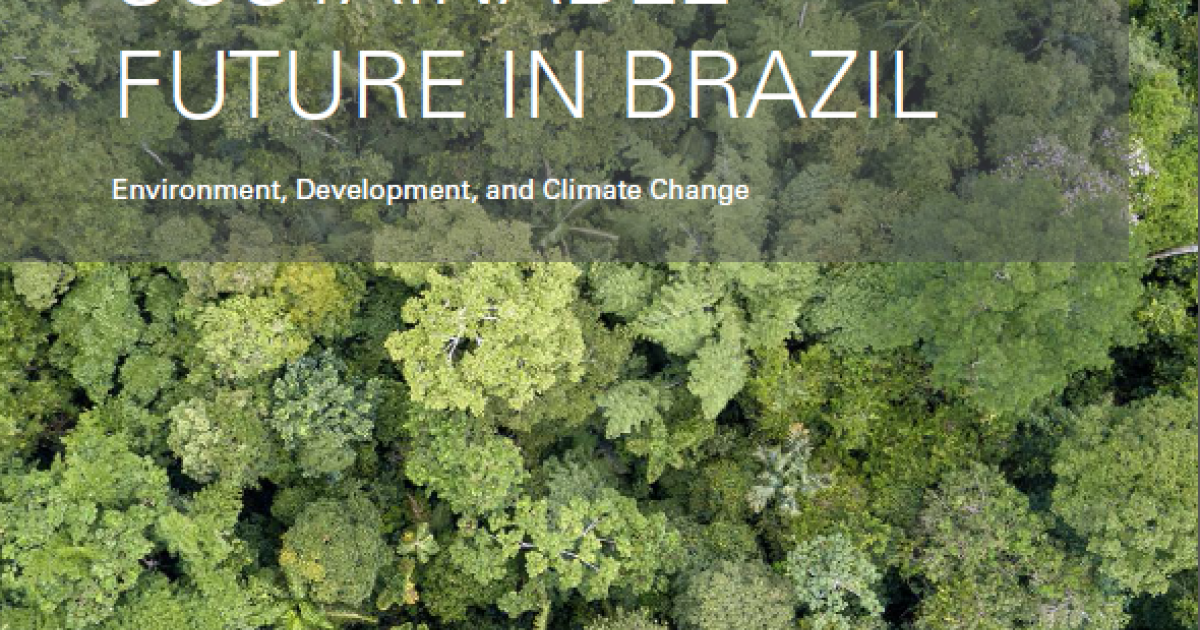 Building a Sustainable Future in Brazil | Wilson Center